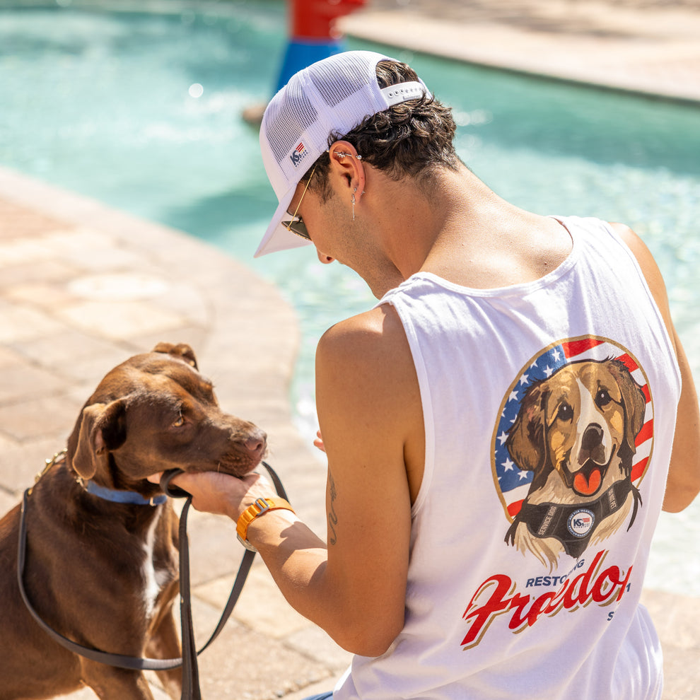 Patriotic Pup Tank | K9s For Warriors