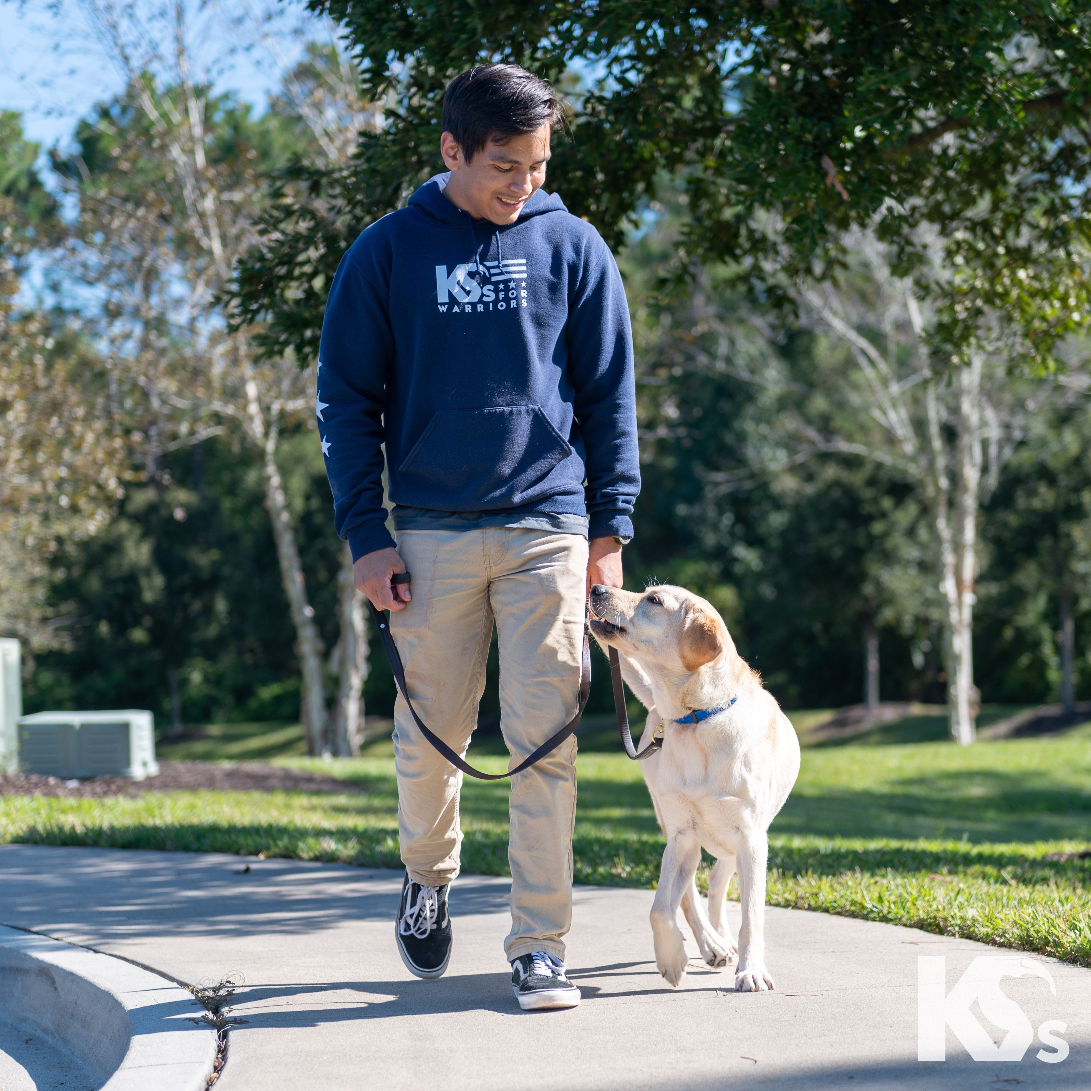 K9s Logo Heavy Blend Hoodie | K9s For Warriors