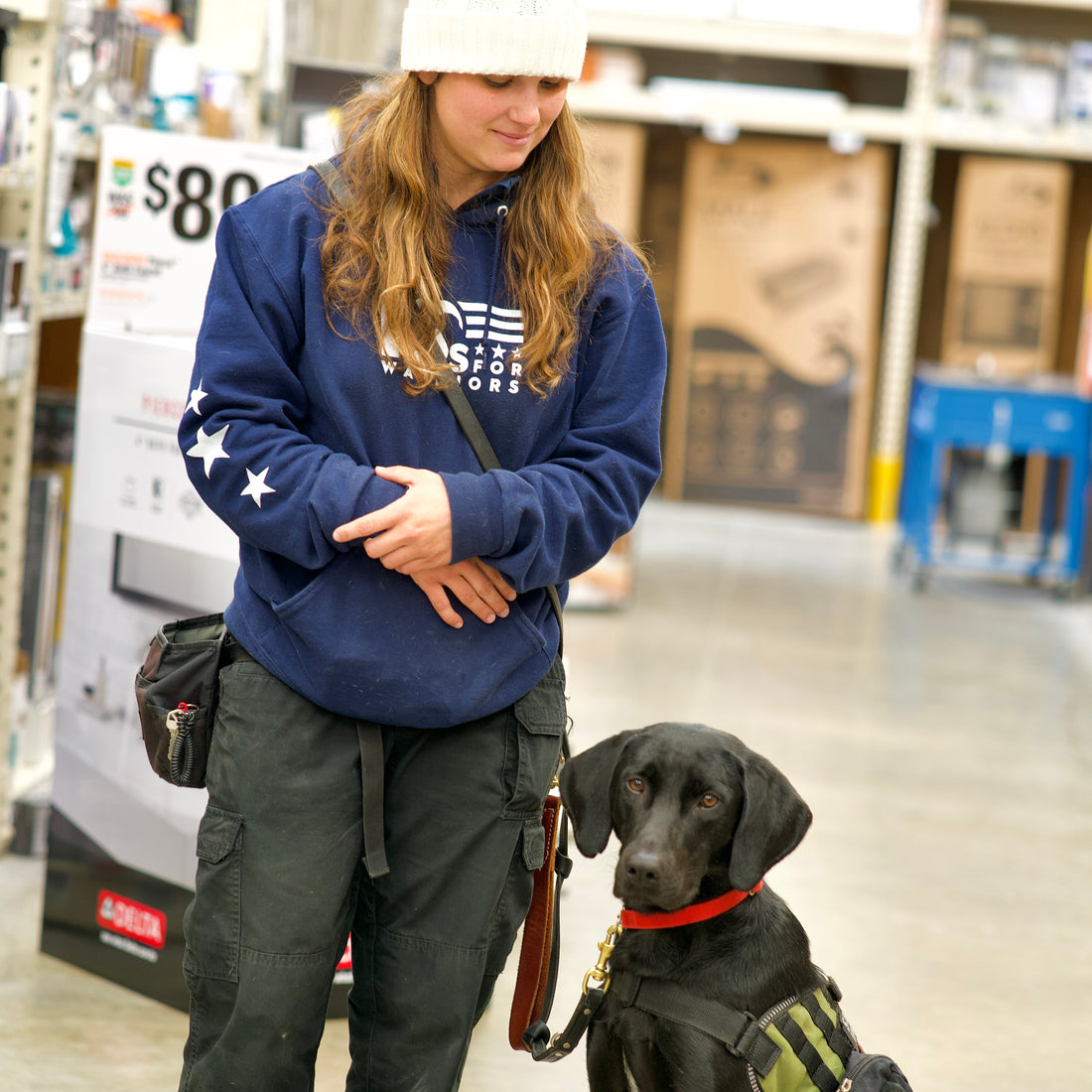 K9s Logo Heavy Blend Hoodie | K9s For Warriors